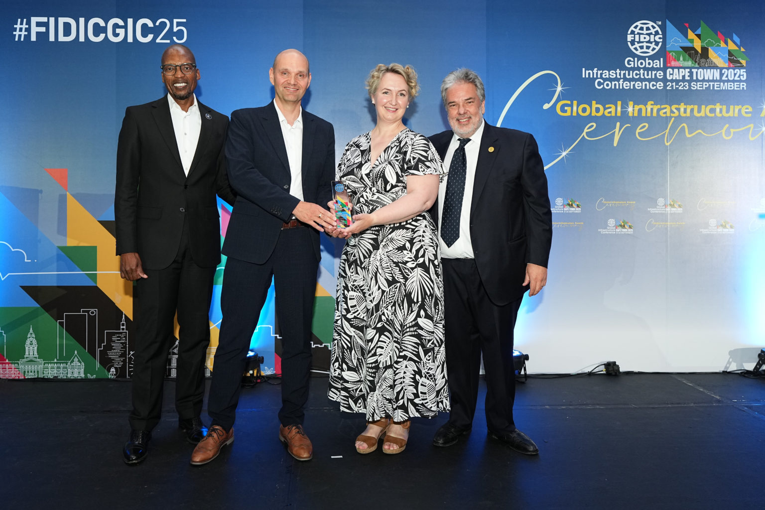 Verkís wins award at the FIDIC Global Infrastructure Conference in Cape ...